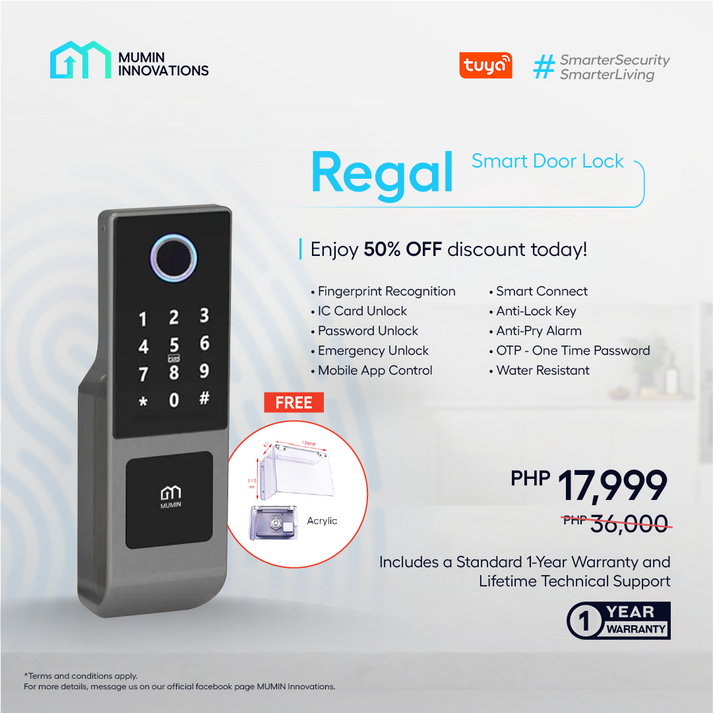 Regal Smart Door Lock – Mumin Innovations